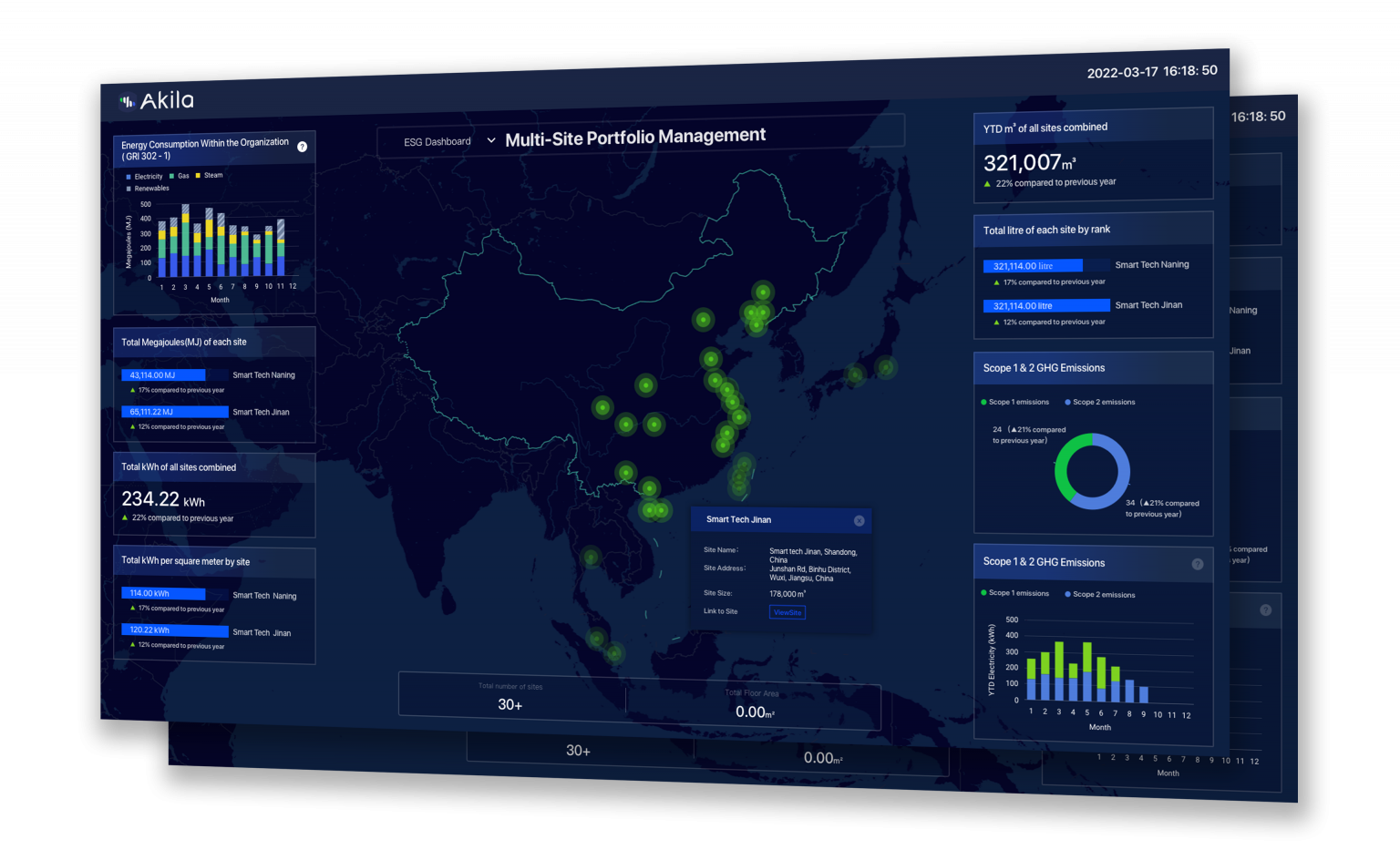 Feature focus: ESG Dashboard — Akila Feature focus: ESG Dashboard — Akila