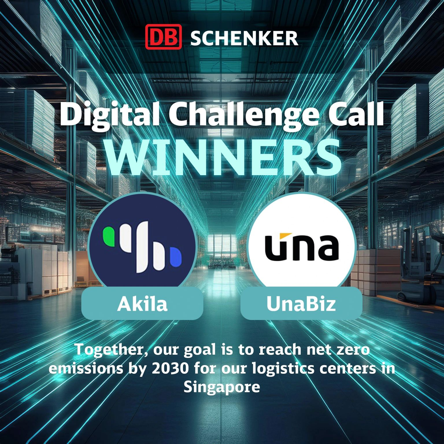Akila Wins DB Schenker Digital Challenge — Akila